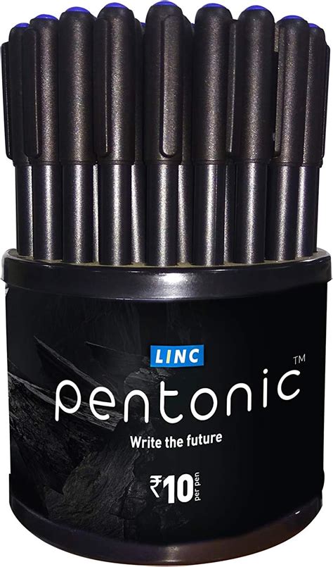 Pentonic 0 7mm G RT Retractable Gel Pen Blue Ink Set Of 10 Amazon