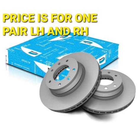 Bendix Swiftfit Front Disc Rotor Estima Vellfire Alphard