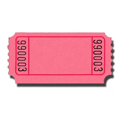 Blank Tickets Transparent Background Clip Art Library