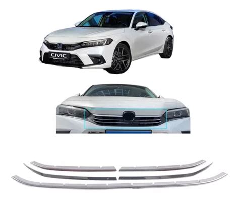 Embellecedores De Parrilla Honda Civic Actual Meses