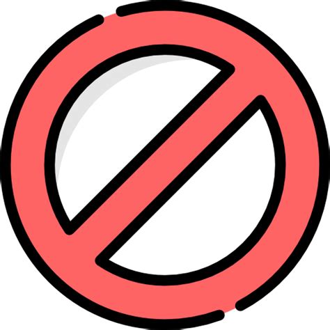 Prohibido Icono Gratis