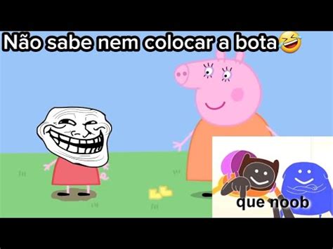 Peppa Pig N O Consegue Nem Colocar A Bota Direito Peppa Piggy Da