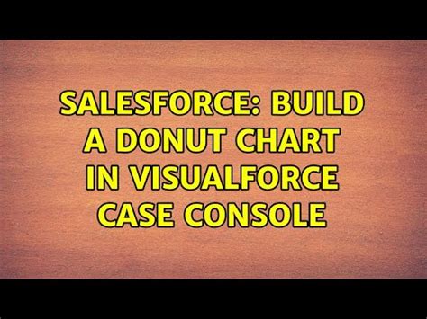 Salesforce Build A Donut Chart In Visualforce Case Console 2