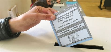 Diretta Elezioni Friuli Venezia Giulia Regionali Comunali
