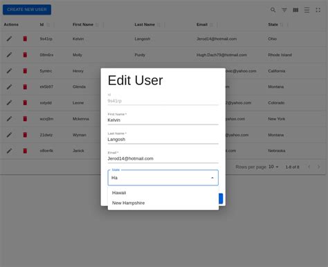 Material React Table With Searchable Dropdown A Guide