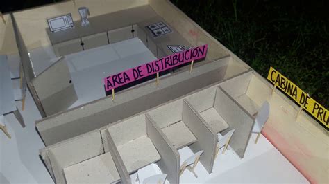 Maqueta de un laboratorio de análisis sensorial YouTube