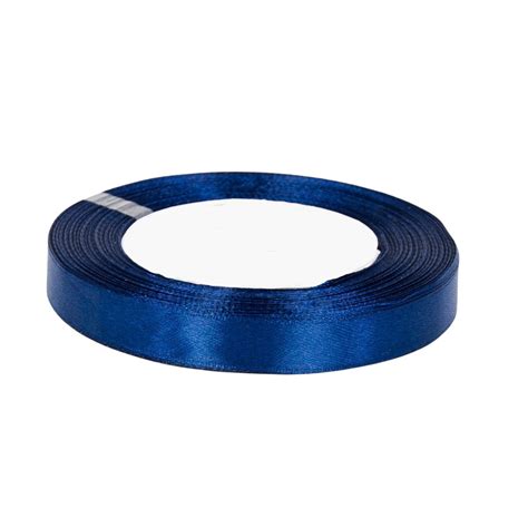 Wstążka Satynowa Granatowa 12mm x 36y nr 111 Siima Przyjęcia i