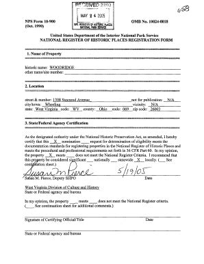 Fillable Online What Is Tihttps Npgallery Nps Gov GetAsset Fax
