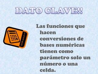 Cambio De Bases Numericas PPT