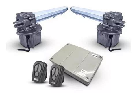 Motor Porton Pivotante Seg Rapido Hojas Batiente Doble M
