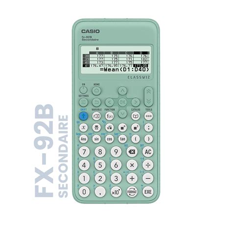 Fx 92B Secondaire Wetenschappelijke Rekenmachine CASIO Education BE