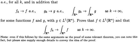 solved assume that fk and gk are sequences in l r”