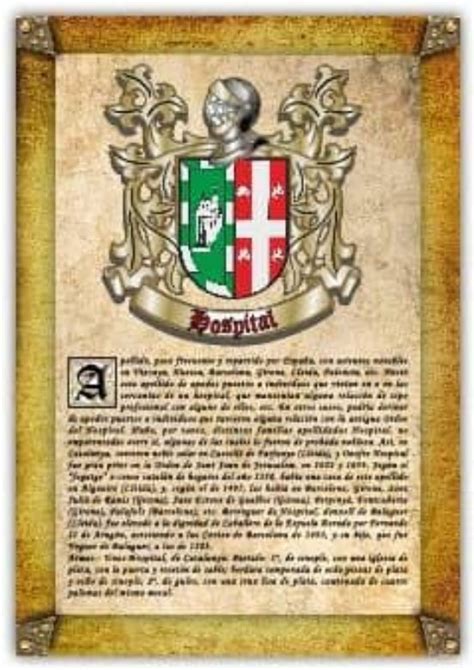 Apellido Hospital catalunya Origen Historia Y Heráldica De Los Lin