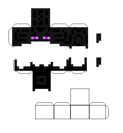 Enderman Papercraft Template Arpitakennedi