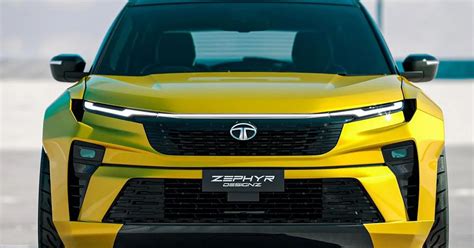 2023 Tata Harrier Facelift SUV Rendered With A Massive Widebody Kit