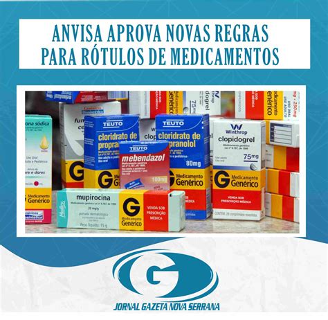 Anvisa Aprova Novas Regras Para R Tulos De Medicamentos Jornal Gazeta