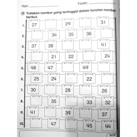 Latihan Bahasa Melayu Tadika 6 Tahun Pdf Latihan Matematik Tadika 6