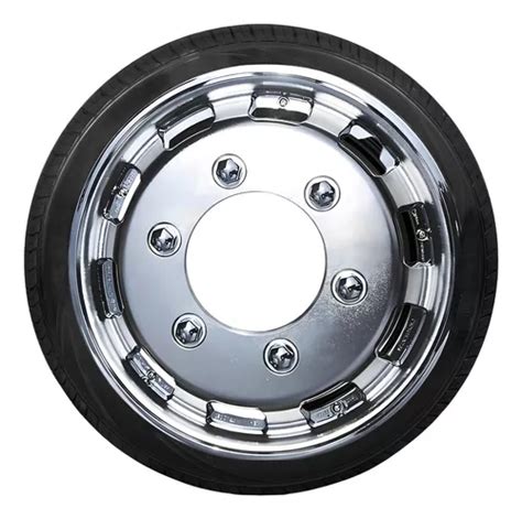Calota Cromada Para Rodas Aro 16 Vans Mod Speedline S Miolo
