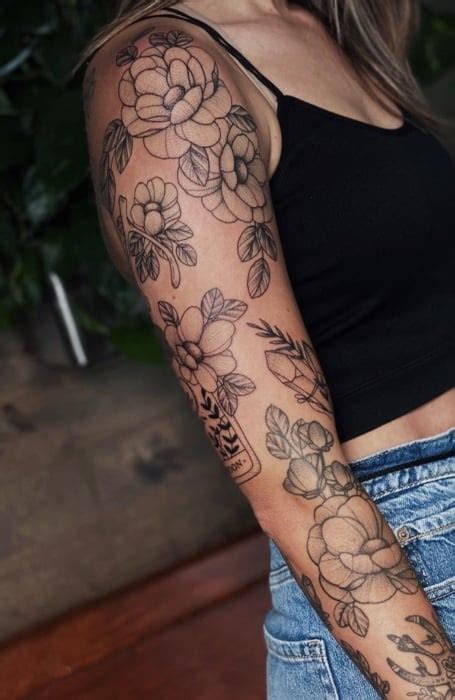 Share More Than 75 Minimalist Patchwork Sleeve Tattoo Latest In