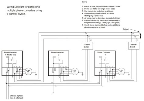 How To Wire A 3 Phase Rotary Converter