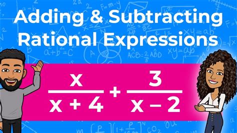 adding and subtracting rational expressions with unlike denominators partners in prime youtube