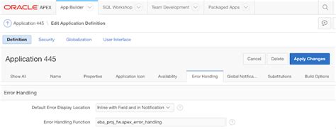 dimitri gielis blog oracle application express apex automatically capture all errors and