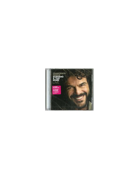 Compra Renga Francesco Scrivero Il Tuo Nome Live CD CD Solo