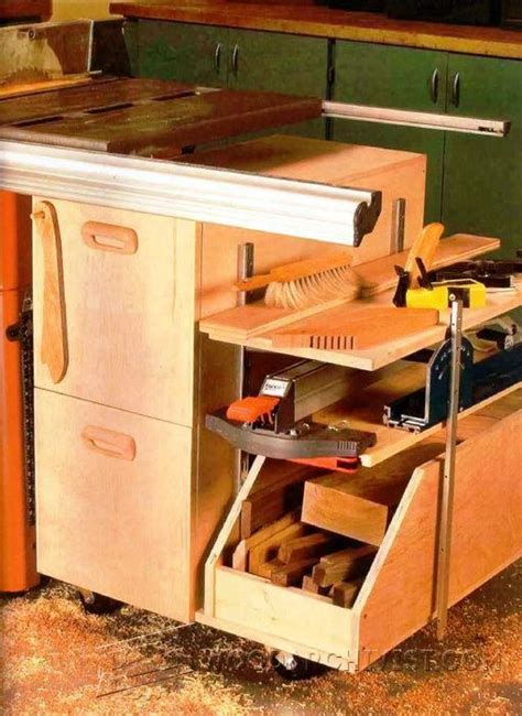 Table Saw Storage Cabinet Plans WoodArchivist