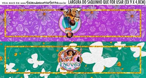Rotulo Saquinho De Bala Encanto Disney Fazendo A Nossa Festa Papel