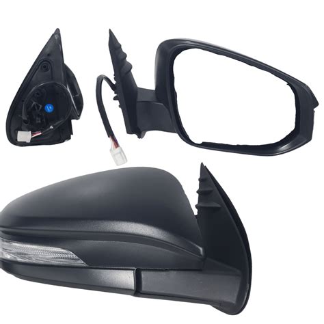 Toyota Fortuner Hilux Gd Rhs Side Mirror Elec W Indic A F Blk