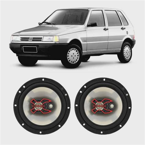 Alto Falante Fiat Uno 1991 A 2003 Bravox X 6 Polegadas 100W Rms 2