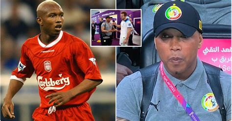 El Hadji Diouf Stunned Fans With Physique During England 3 0 Senegal At