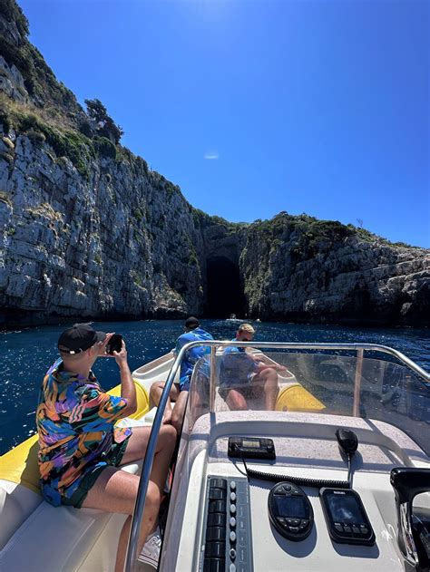 Vlore Private Speedboat Tour To Haxhi Ali Cave Karaburun Peninsula