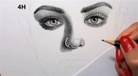 Como Dibujar Un Rostro Humano Con Lapiz
