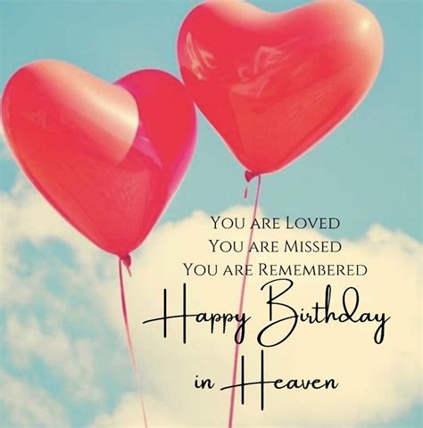 Heaven In Happy Birthday In Heaven Birthday Wishes In Heaven