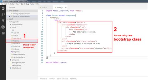 How To Install Bootstrap In React Online Tutorial For Javascript Reactjs Html And Css For