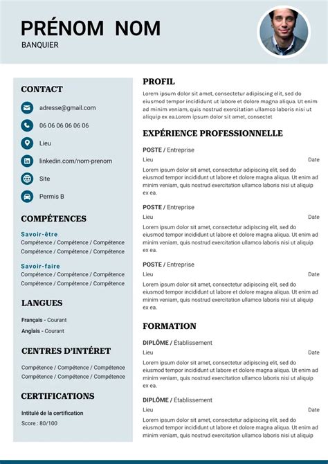 Cr Ez Votre Cv En Ligne Gratuitement Facilement Et Rapidement