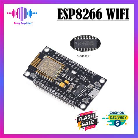 Esp8266 WIFI NODEMCU LUA IoT V3 4MB 32MBITS CH340 FLASH ESP12 BOARD