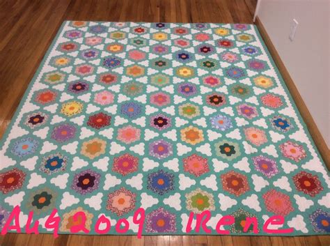 Pin By Kathleen Currier On Hexagons Grandmothers Flower Garden Quilt