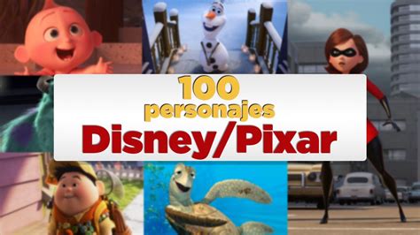 Personajes De Disney Pixar Menci Nalos Youtube