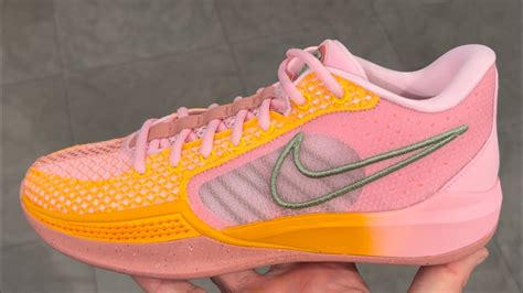 Nike Sabrina 1 West Coast Roots Pink Womens Basketball Shoes YouTube