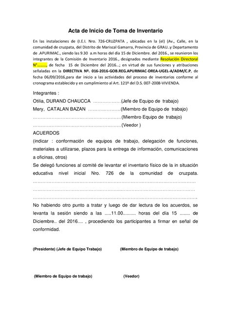 Carta Entrega De Inventarios The Best Porn Website