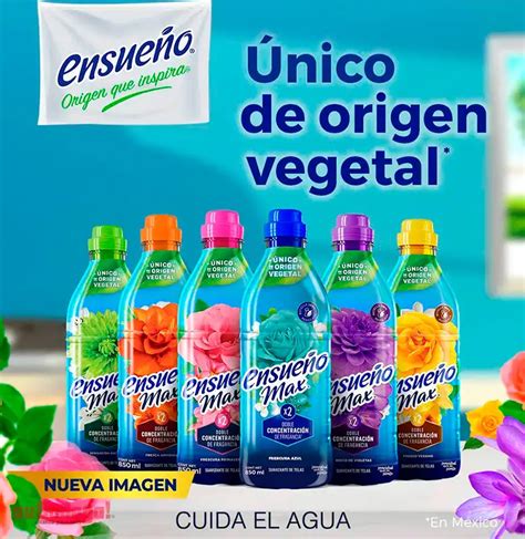 Suavizante Ensueño Max Frescura Primaveral 850 ml suBodega alcanza