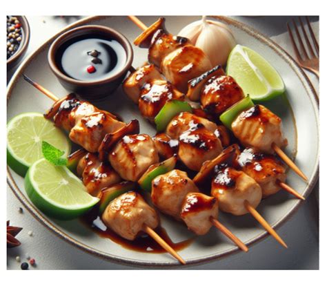 Brochettes De Poulet Sauce Hoisin Mes Recettes