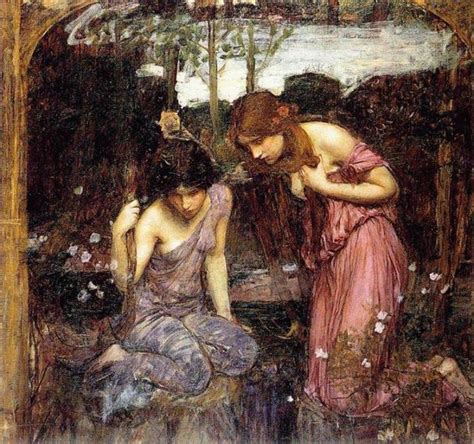 Two Women Sitting On The Ground Next To Each Other