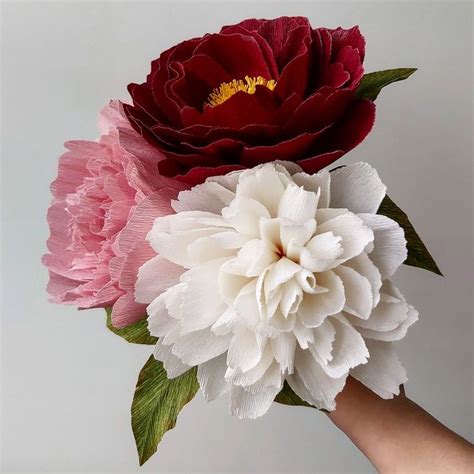 Voorbeelden Van Papieren Bloemen Papierenbloemen Nl Paper Flowers