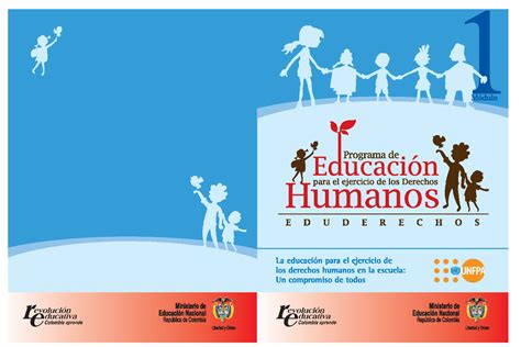 Eduderechos 1 Educación en derechos humanos PORTADA Logos MEN