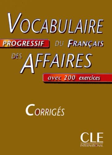 Vocabulaire progressif du français des affaires de Michèle