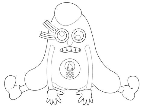 Coloriage Jeux Olympiques De Paris Gratuit T L Charger Et
