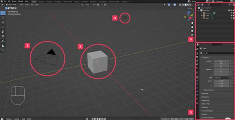 Exploring The 3D Blender Interface